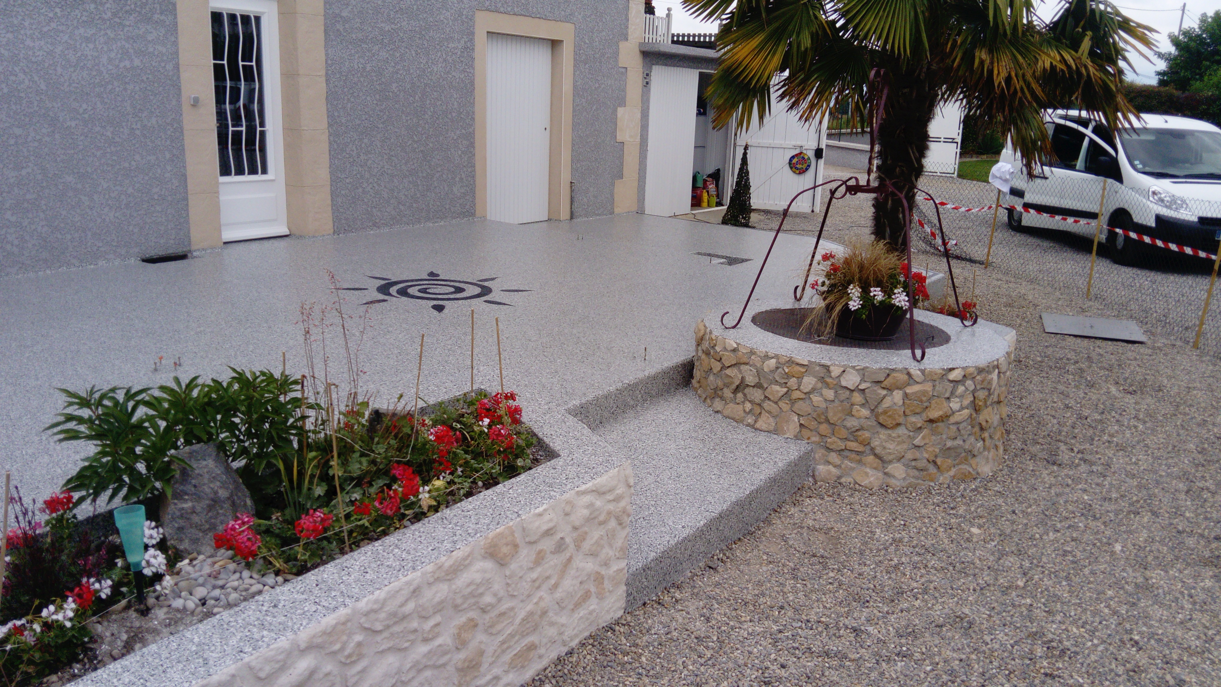 Terrasse En Résine Décorative